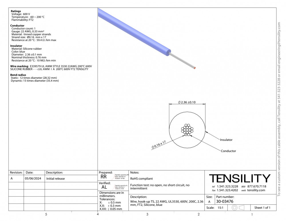 30-03476 product drawing