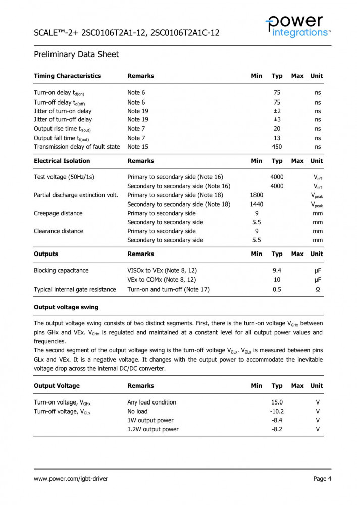 2SC0106T2A1C-12 datasheet page 4