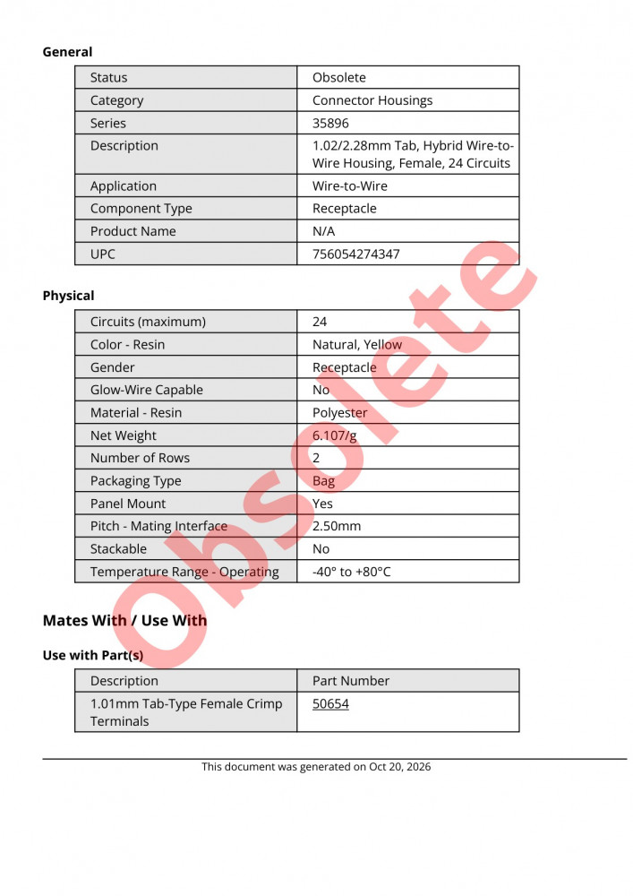 Product document image, page 2