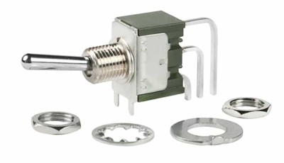 Angle PC Mount Miniature Toggle
