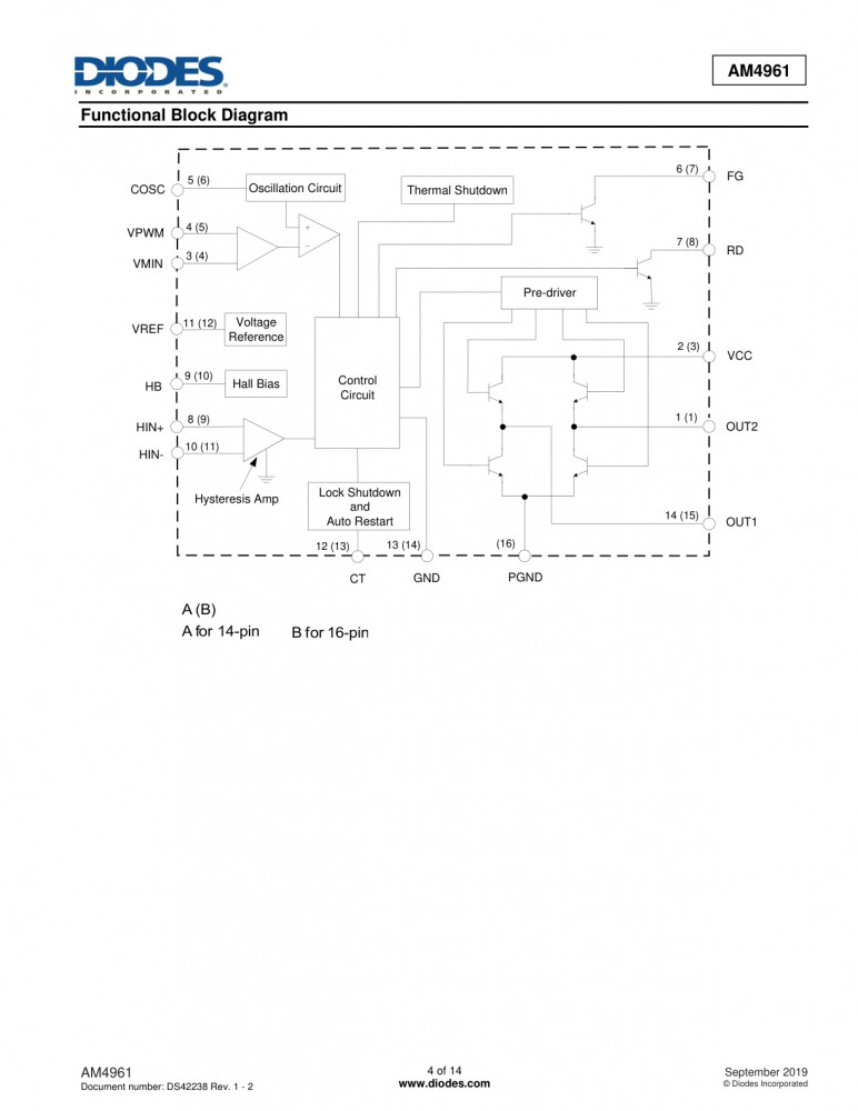 AM4961GHTR-G1 datasheet page 4