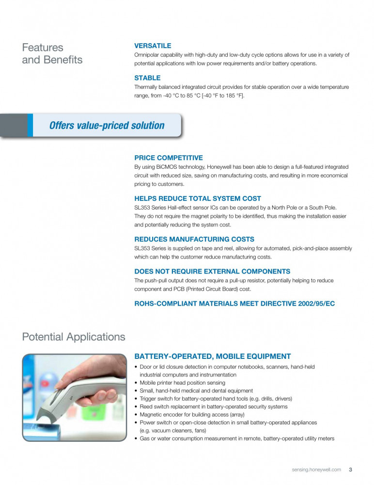 SL353HT technical document page 3