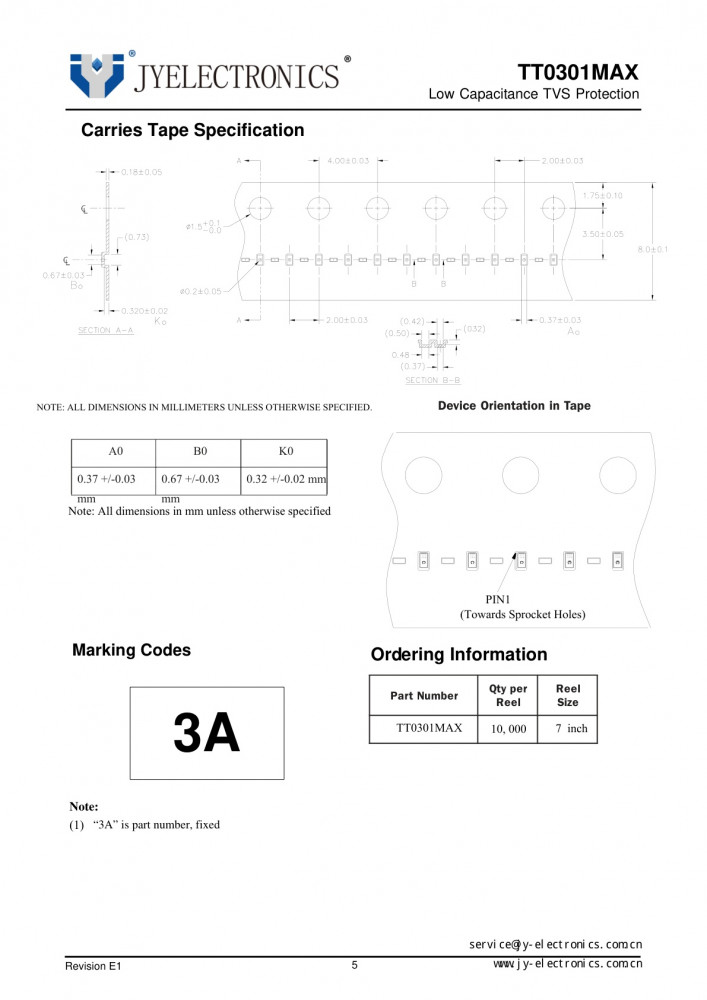 TT0301MAX technical document page 5