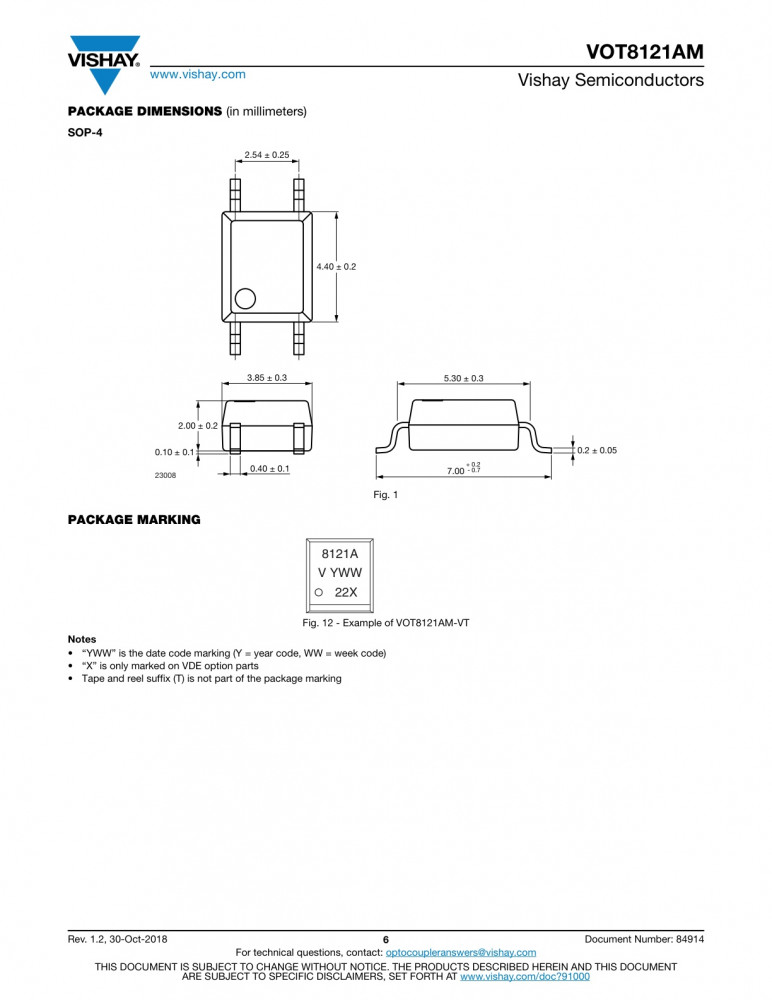 VOT8121AM-T datasheet page 6