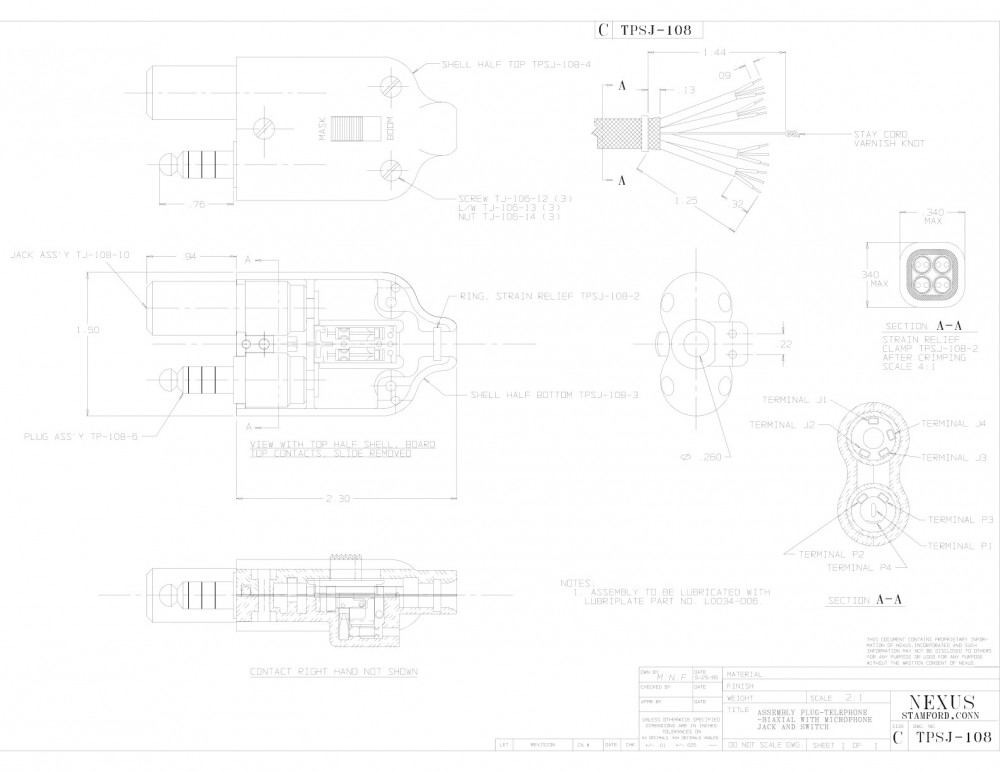 TPSJ-108 technical document page