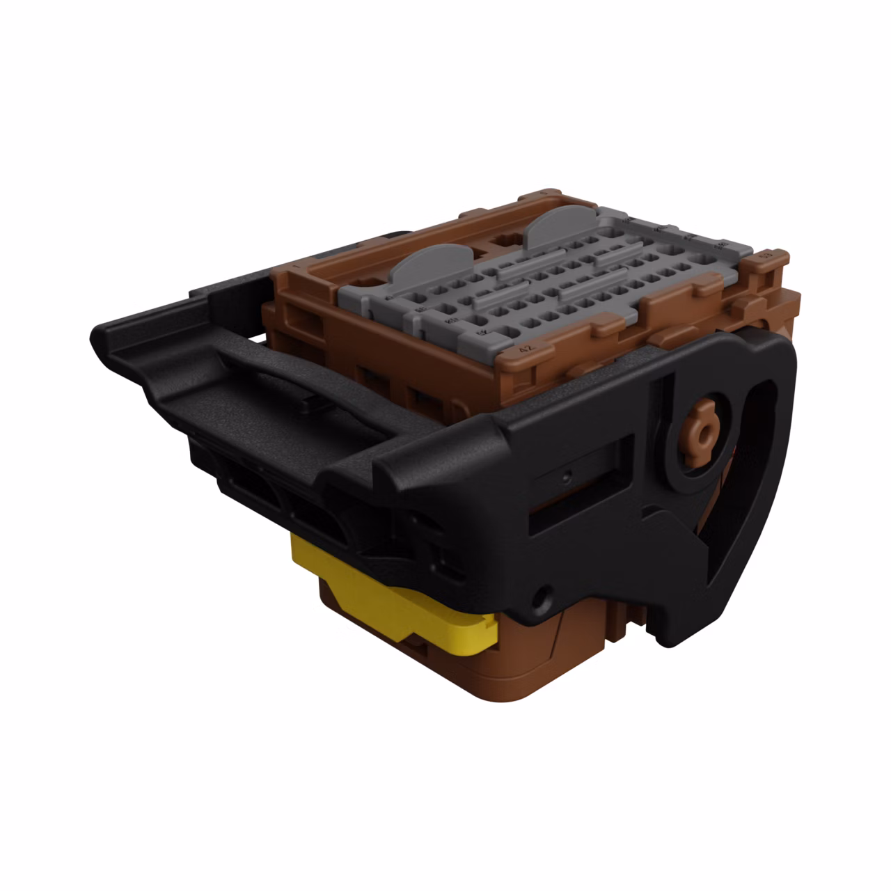 .635mm, 1.50mm, 2.80mm, CMC Receptacle, 53 Circuits, Left Wire Output, Brown Coding, Mat Sealed for sale