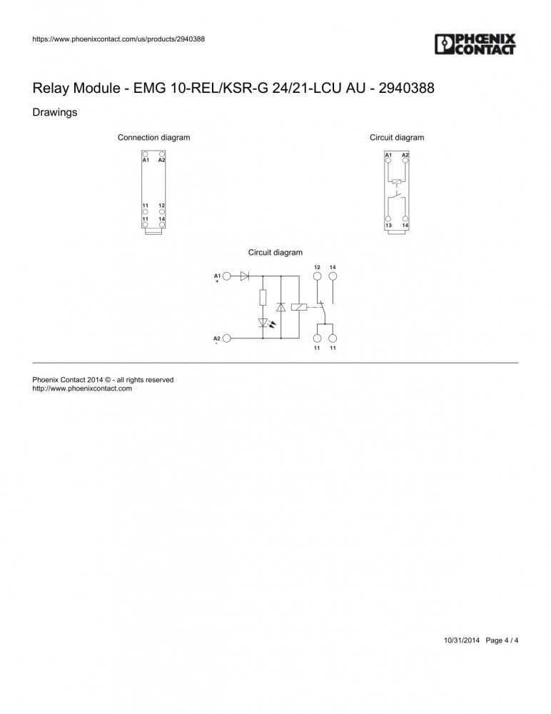 Phoenix Contact 2940388 technical document page 4