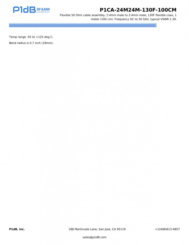 P1CA-24M24M-130F-100CM technical document page 3