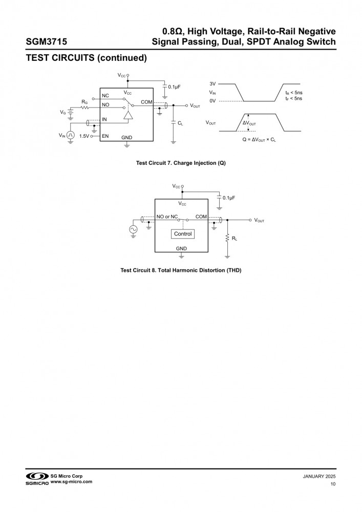 SGM3715 datasheet page 10
