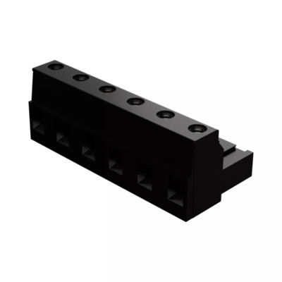 7.50mm Beau Eurostyle Pluggable Terminal Block, 180° Wire Entry, 6 Circuits for sale
