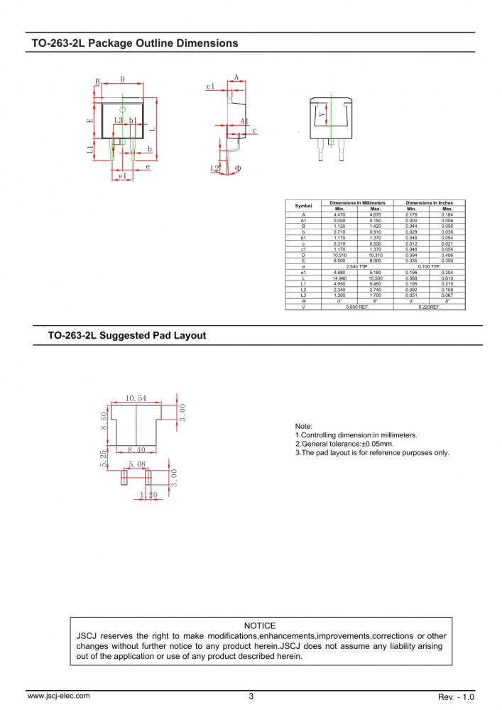 SBDB2045TCTB datasheet page 3