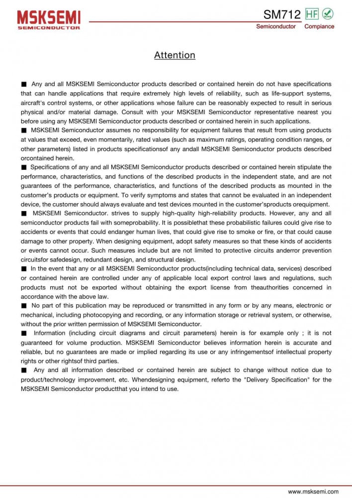 SM712 datasheet page 6