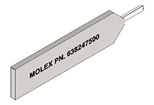Extraction Tool for MLX 12-10 AWG 2.24mm Diameter Pin and Socket Crimp Terminals