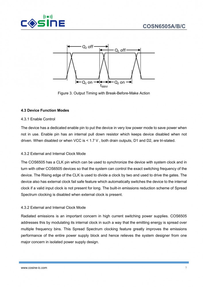 COSN6505C datasheet page 7