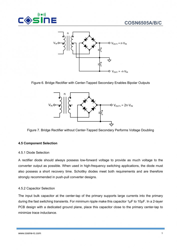 COSN6505C datasheet page 9