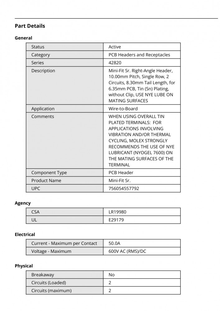 Product document preview, page 2
