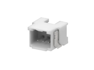 Micro-One Wire-to-Board Header, Right-Angle, 2.00mm Pitch, Single Row, Glow-Wire Capable, Surface Mount, 3 Circuits, Tin-Bismuth Plating, Natural for sale