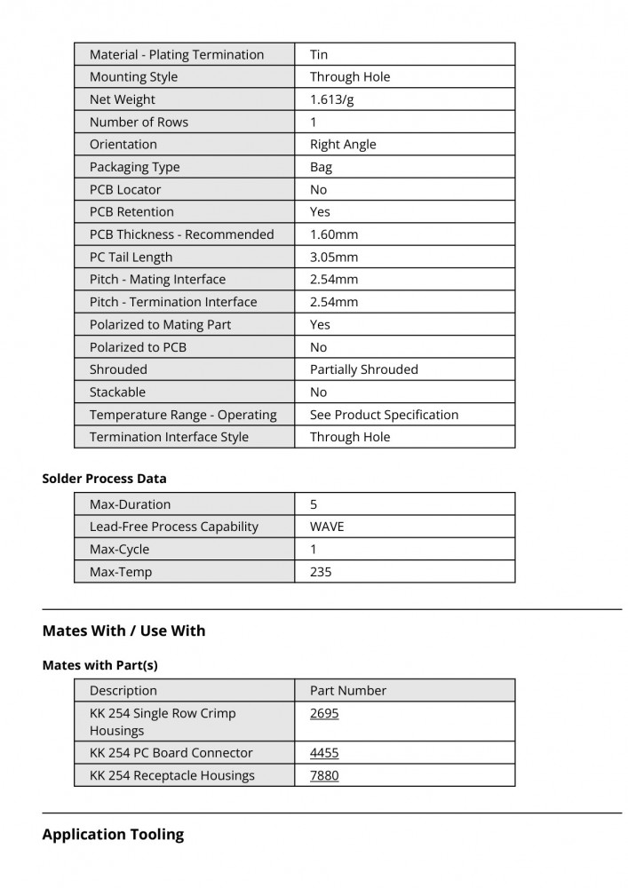 MOLEX 22281103 technical document image, page 3