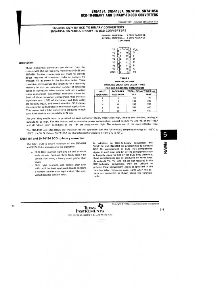 54184J/B datasheet page 3