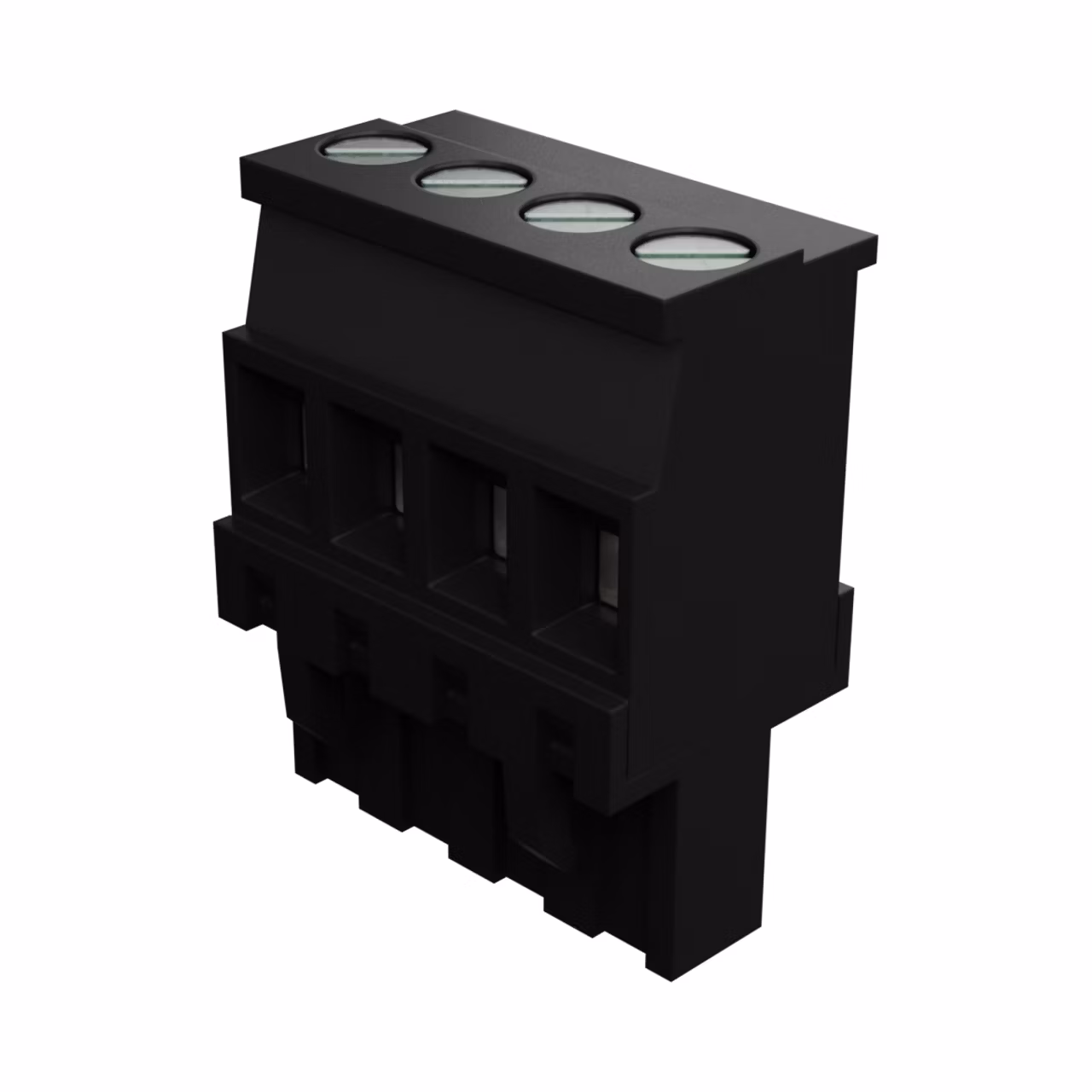 5.08mm Pitch Eurostyle Vertical Plug, Front Wire Entry, 4 Circuits for sale