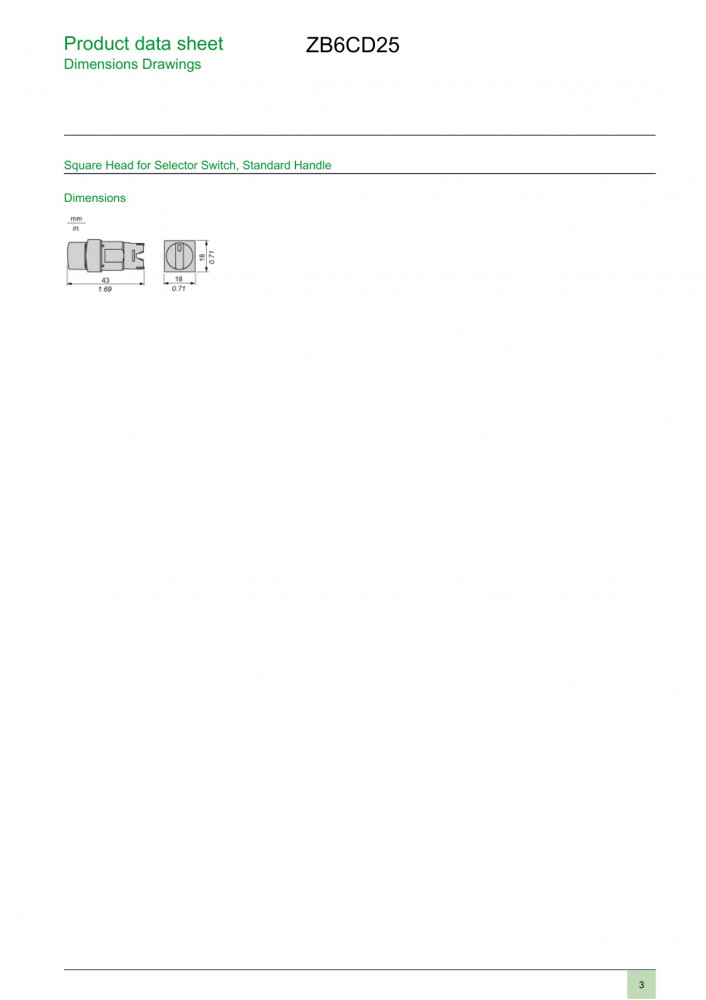ZB6CD25 technical document page 3
