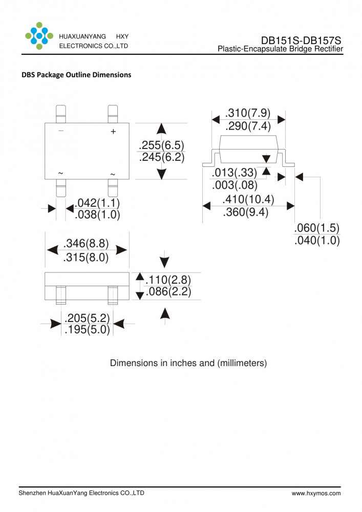 DB157S datasheet page 3