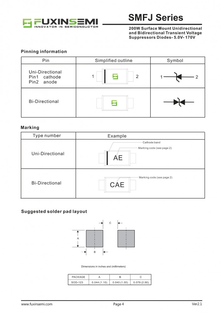 SMFJ30CA datasheet page 4