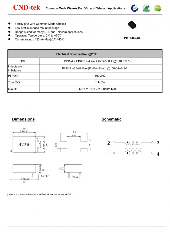 PGT0402-04 technical document
