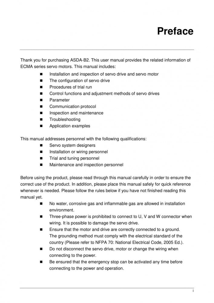 ASDA-B2 documentation page 2
