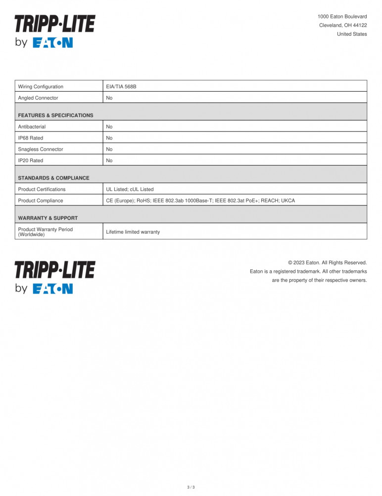 EATON N001-200-GY document page 3