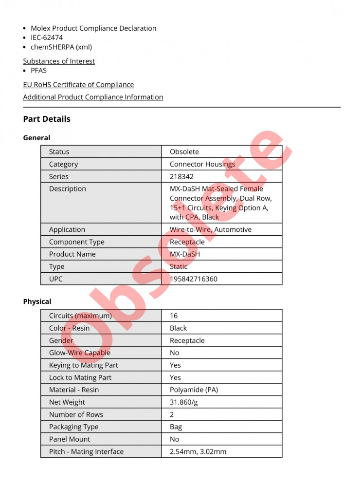 MOLEX 2183428001 technical document image 2