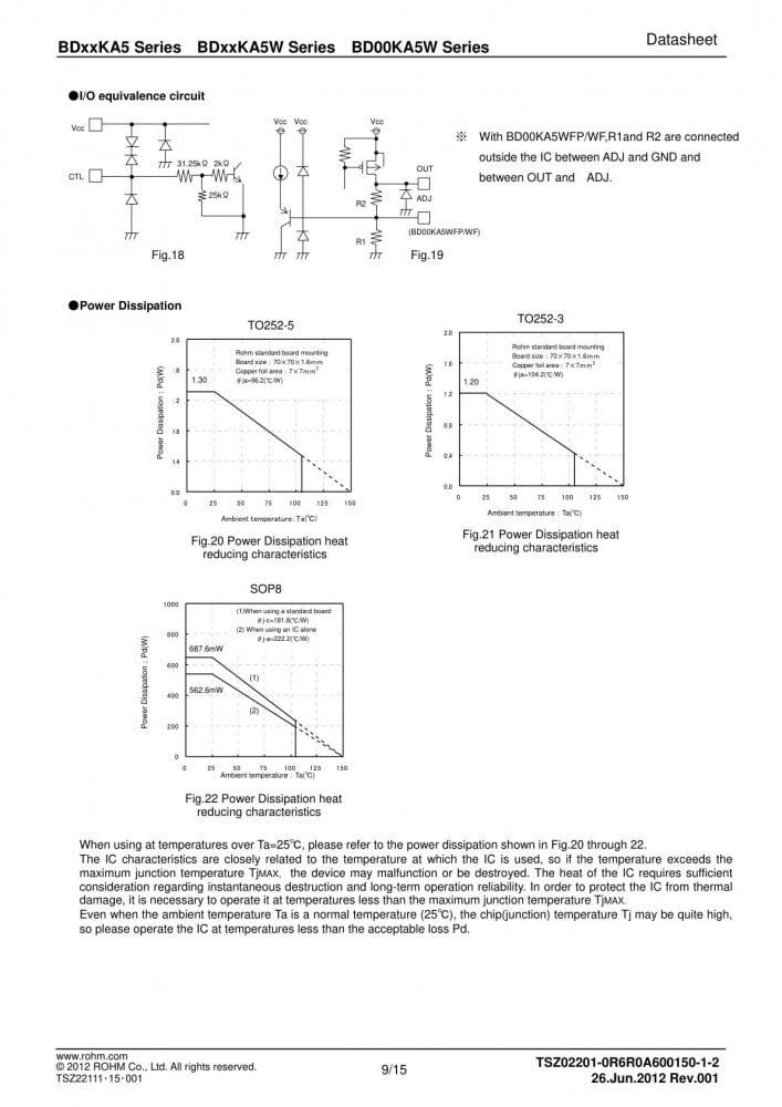 ROHM BD15KA5FP-E2 datasheet page 9