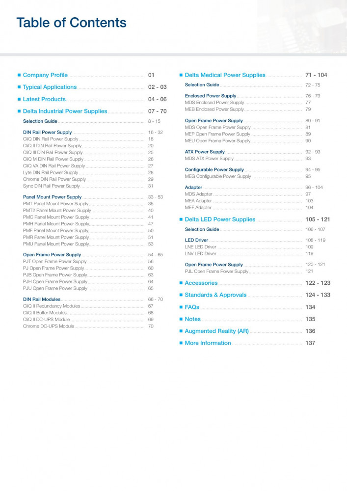 DELTA PMH catalog page 2