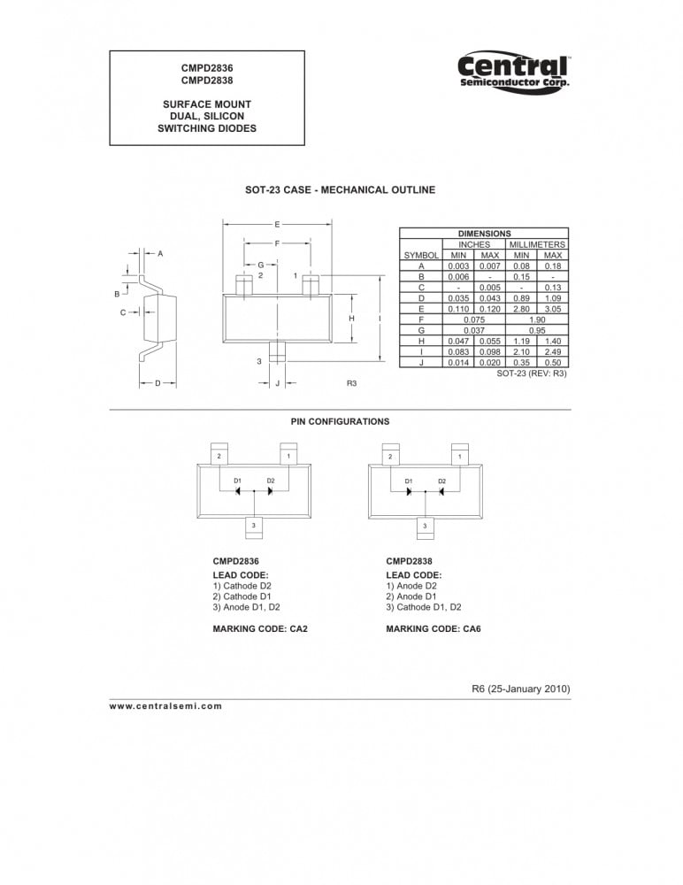 CMPD2836 technical document page 2