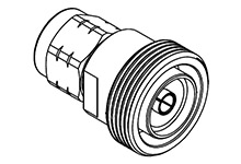 N Plug-to-7/16 DIN Jack, Between-Series Adapter, One Piece Per Carton, 50 Ohms for sale