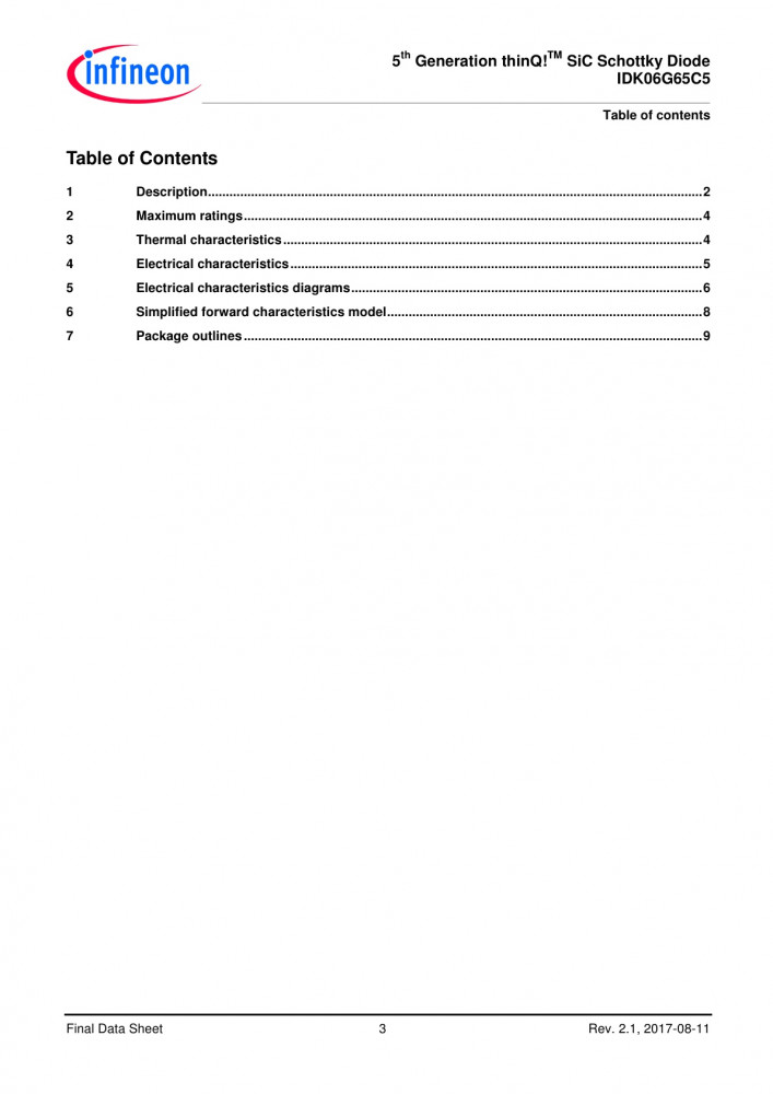 IDK06G65C5XTMA2 datasheet page 3