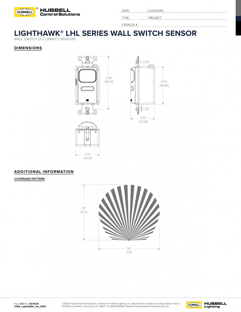 LHL series technical document page 2