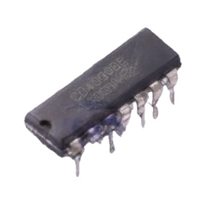 lingxingic CD4082BE(LX) Dual 4-Input AND Gate IC – Gates and Inverters