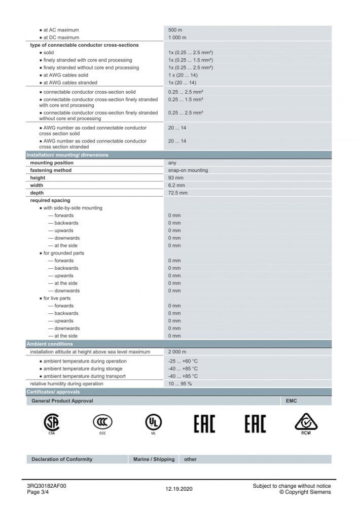 3RQ30182AF00 datasheet page 3
