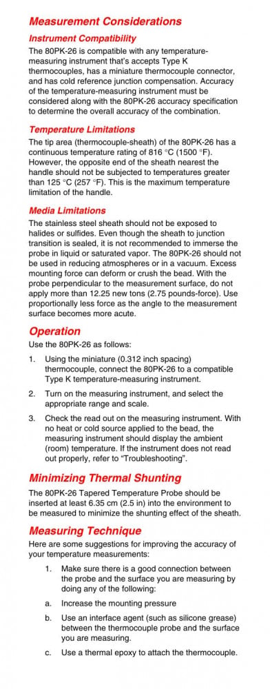 80PK-26 instruction sheet page 3
