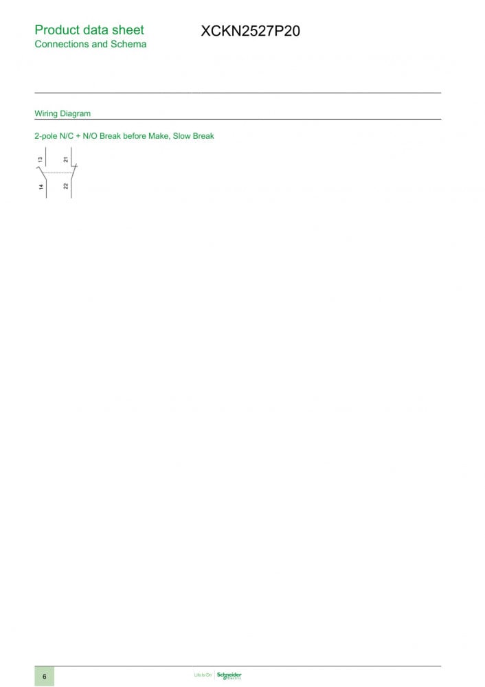 XCKN2527P20 technical document page 6