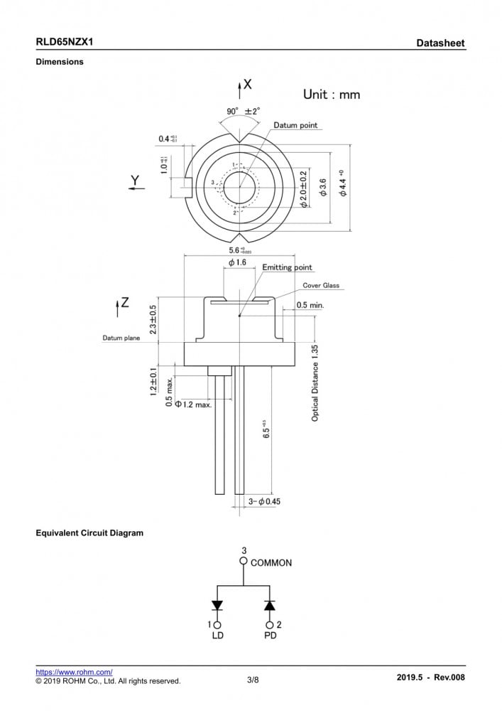 RLD65NZX1-00A technical document page 3