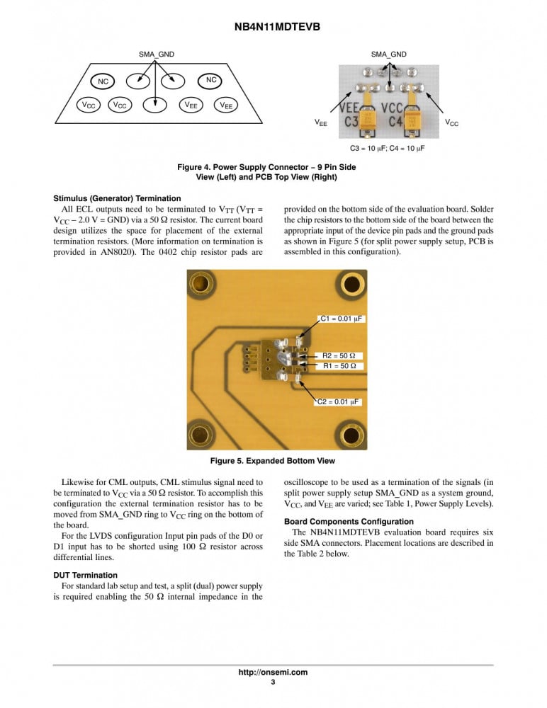 NB4N11MDTEVB technical document page 3