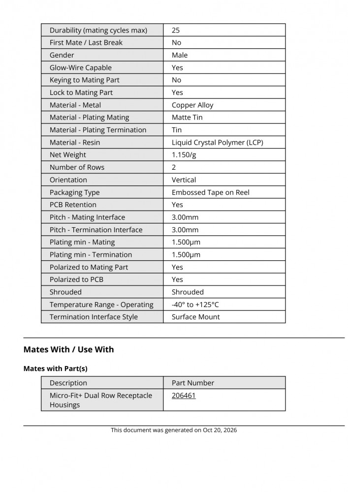 MOLEX 2182160630 product document image, page 3