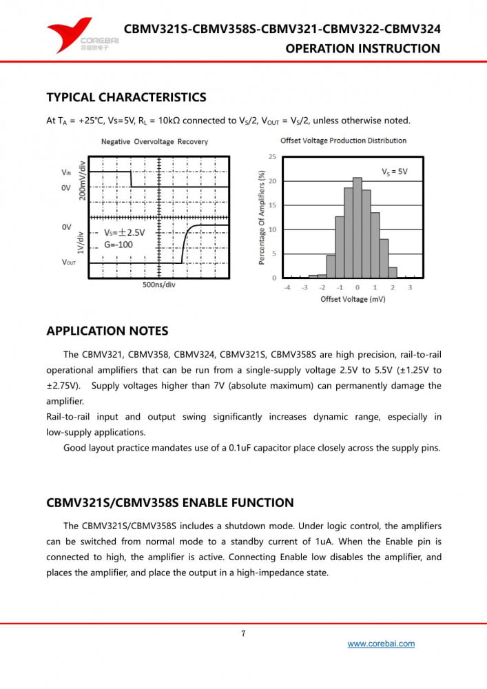 CBMV321AST5 datasheet page 7