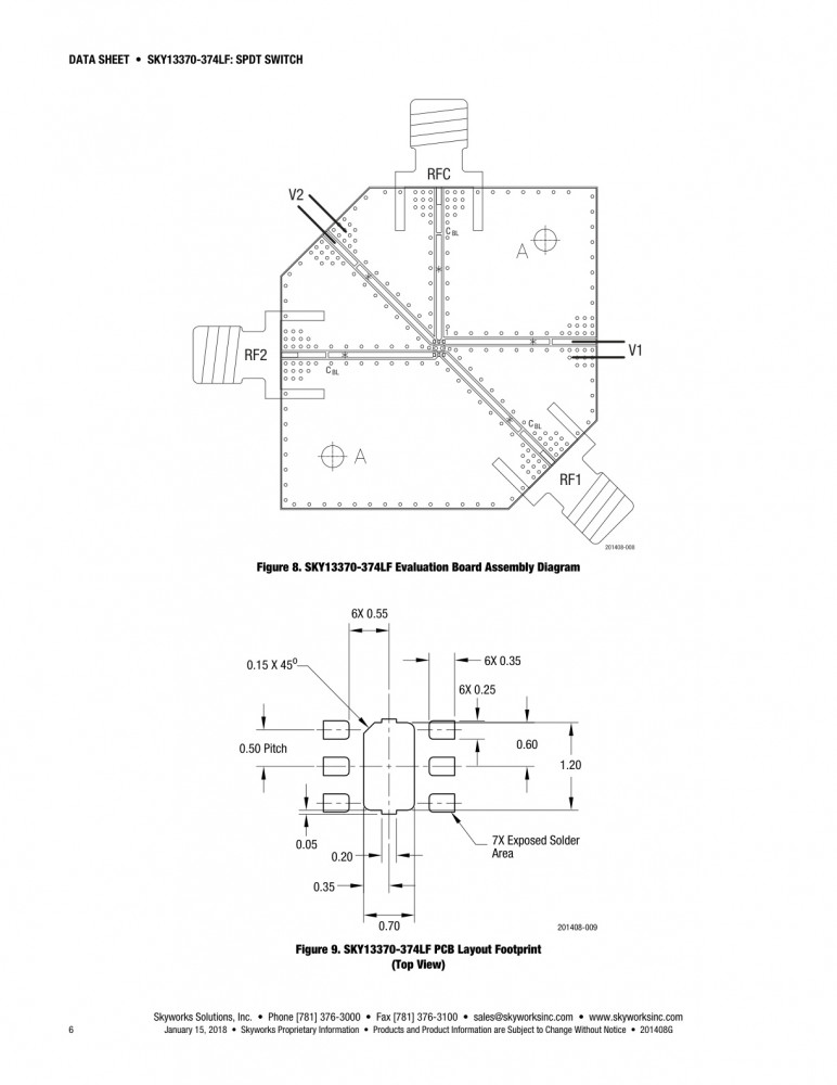 SKY13370-374LF datasheet page 6