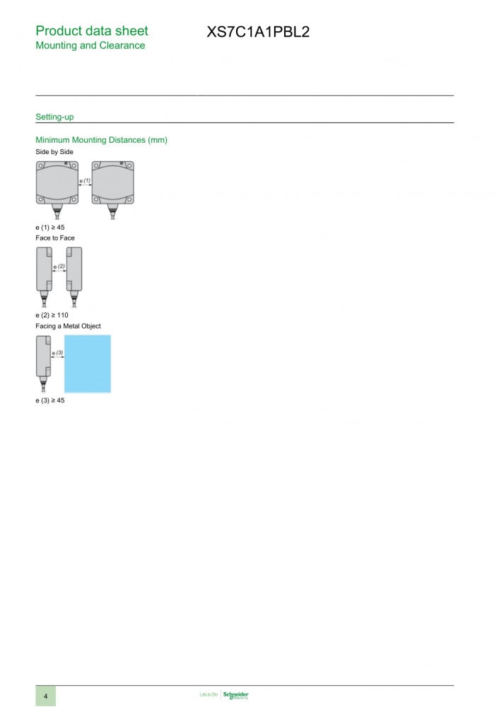 XS7C1A1PBL2 technical document page 4