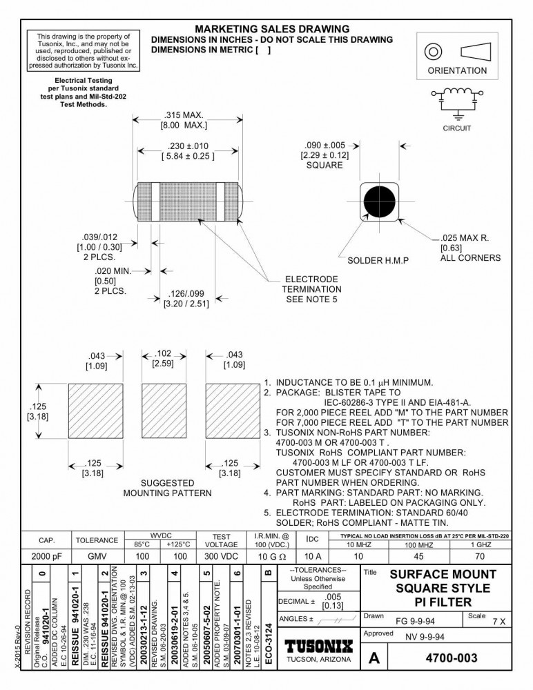 4700-003M technical document preview