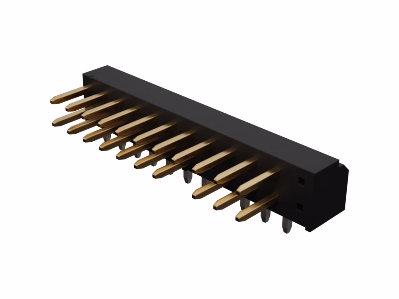 2.00mm Pitch Milli-Grid Header, Right-Angle, 24 Circuits, 0.76µm Gold (Au) Selective Plating for sale