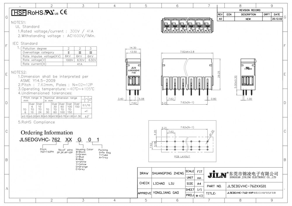 JL5EDGVHC-76205G01 technical document preview